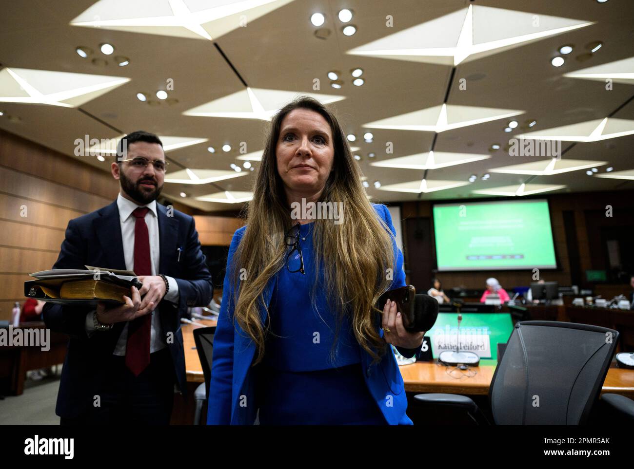 Ottawa, Can. 14th Apr, 2023. Katie Telford, chief of staff to Prime ...