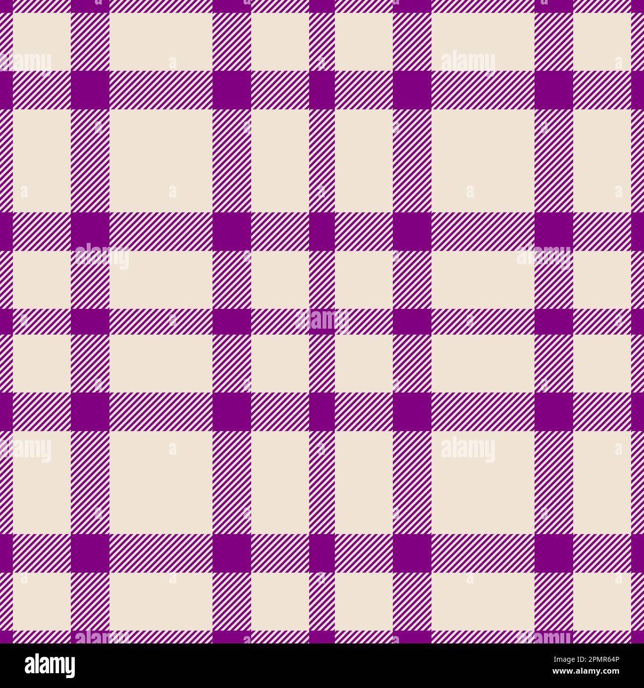 Plaid seamless pattern in pink. Check fabric texture. Vector textile ...