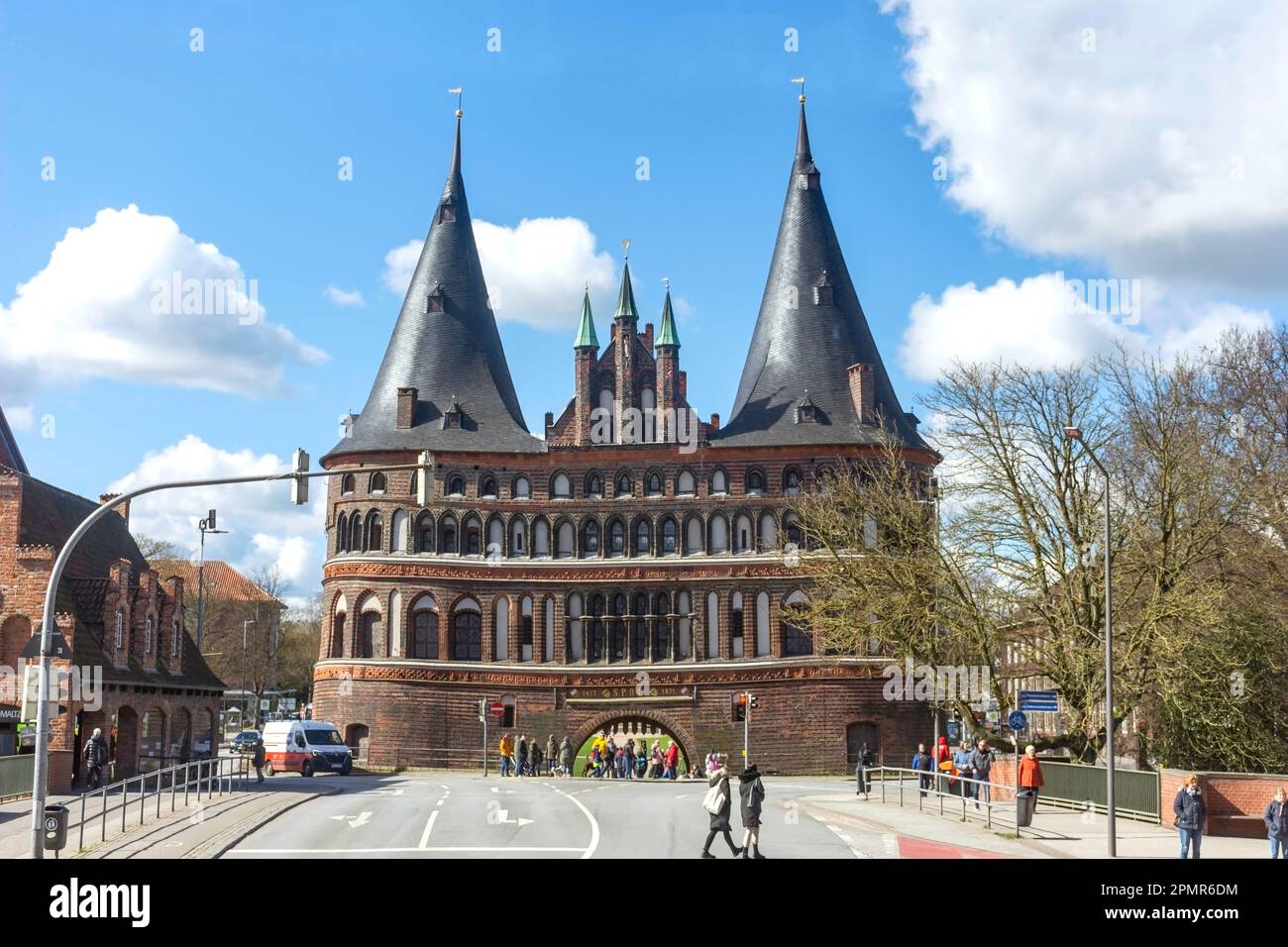 Tower towers 15th century holstentor holsten gate holstentorplat hi-res ...
