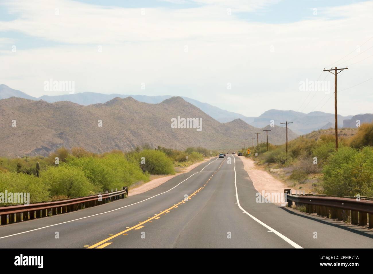Along Bush Highway in Mesa, Arizona Stock Photo - Alamy