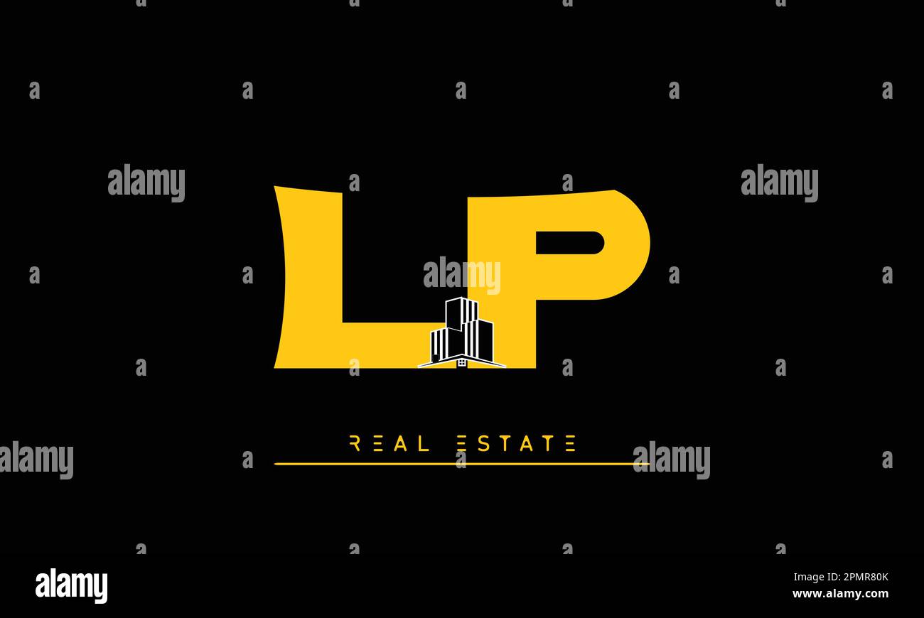 Pl real estate logo hi-res stock photography and images - Alamy