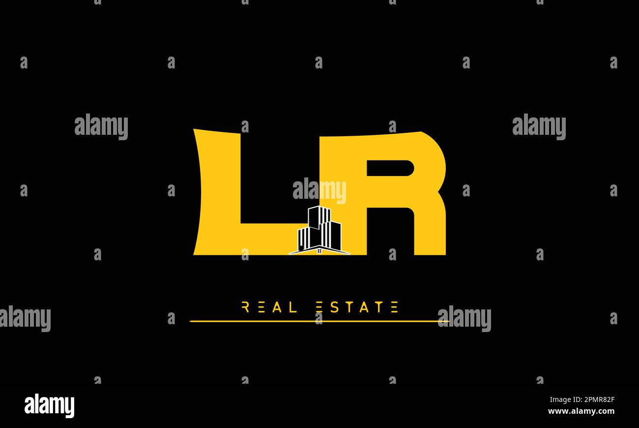 Lr real estate logo hi-res stock photography and images - Alamy