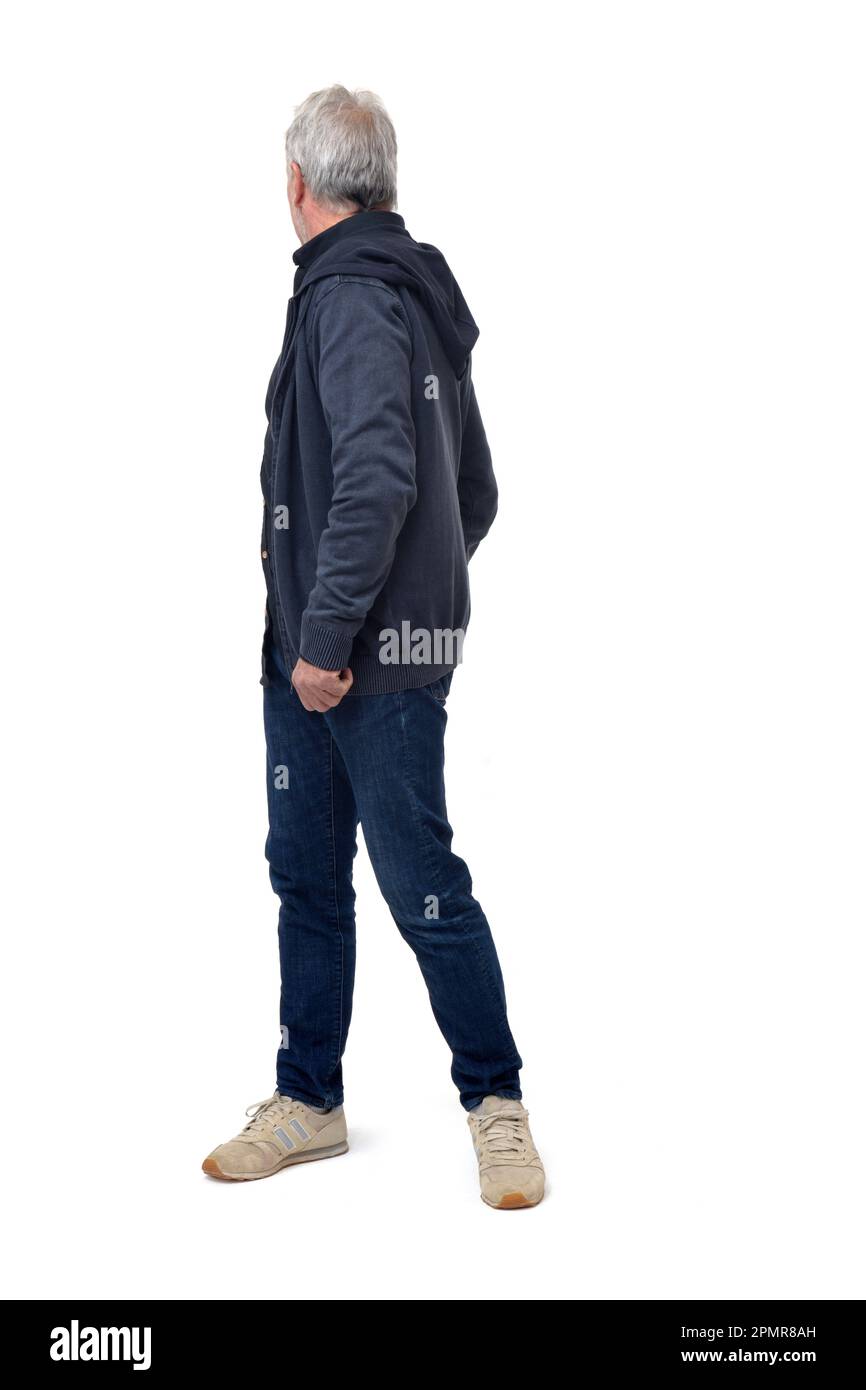 man who turns and looks back Stock Photo - Alamy