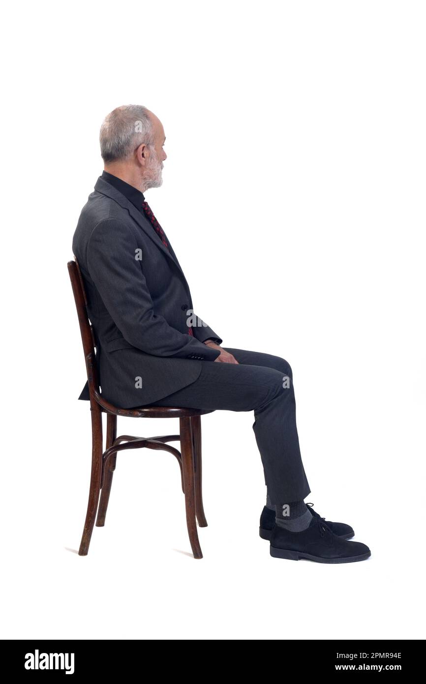 Person Sitting In Chair Side