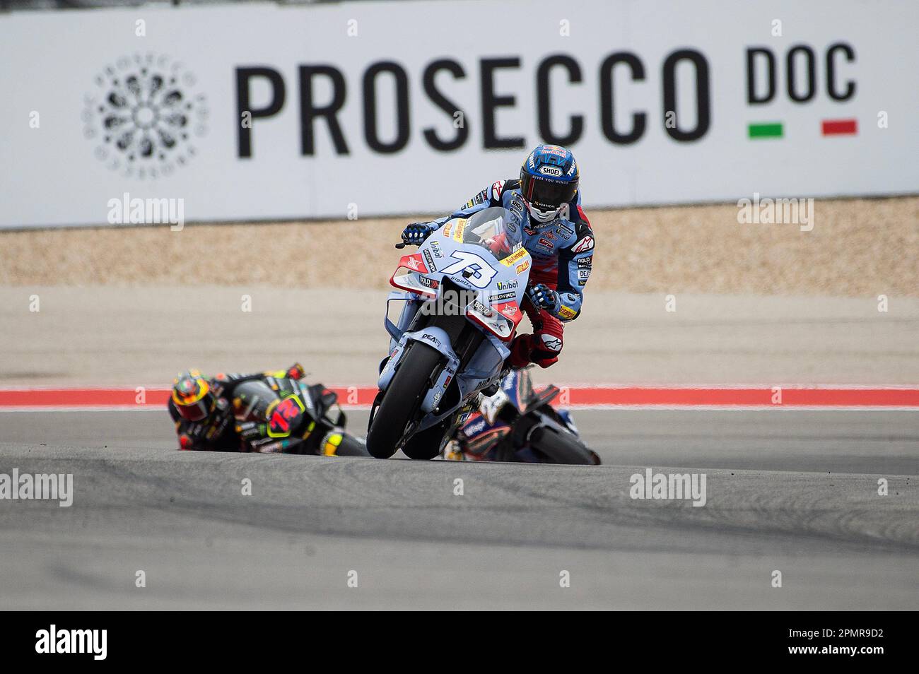 The Americas. 14th Apr, 2023. Alex Marquez (73) with Gresini Racing ...