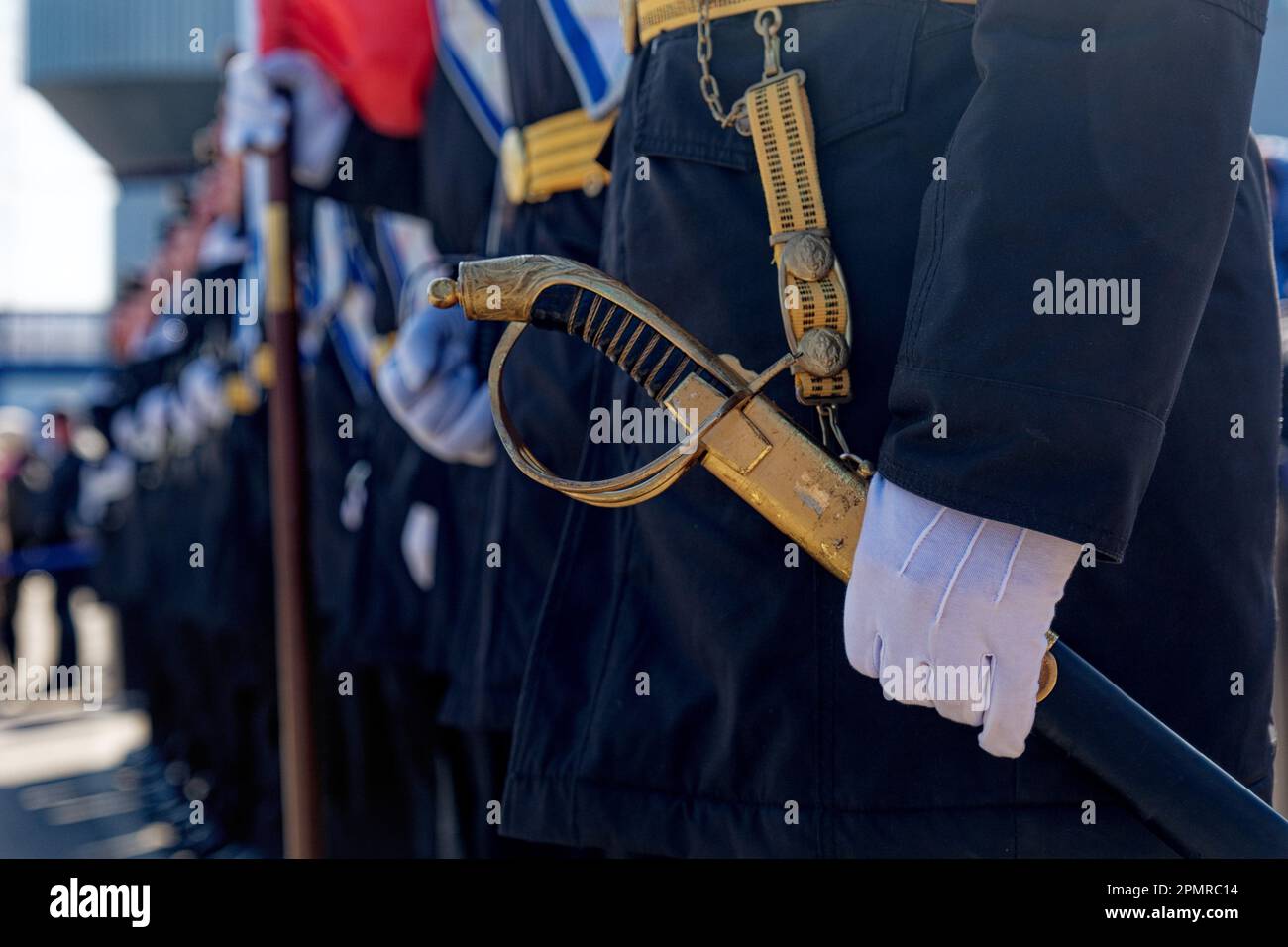 St. Petersburg, Russia. 14th Apr, 2023. The ceremony of launching the ...