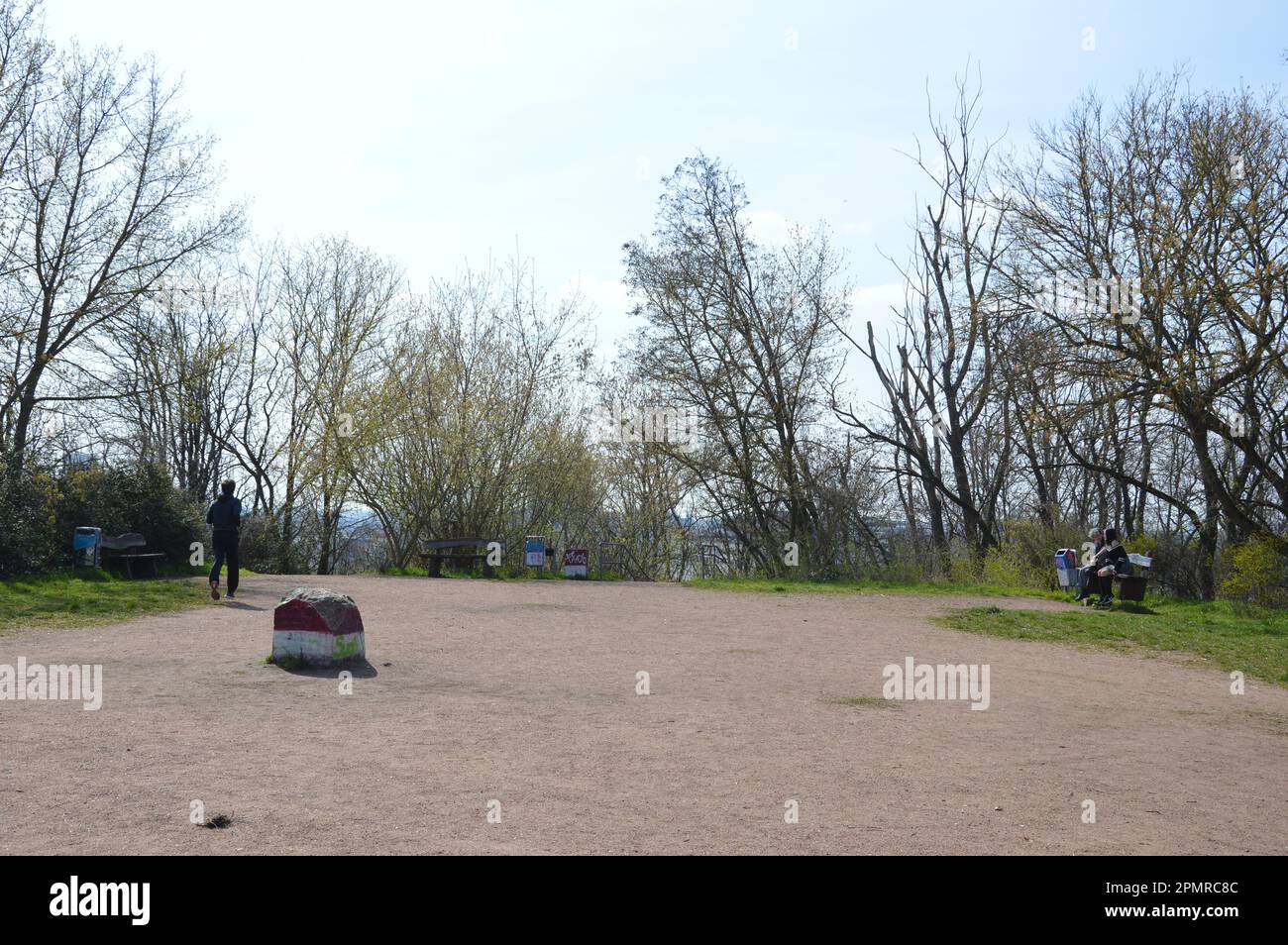 Berlin, Germany - April 10, 2023 - Volkspark Prenzlauer Berg ...