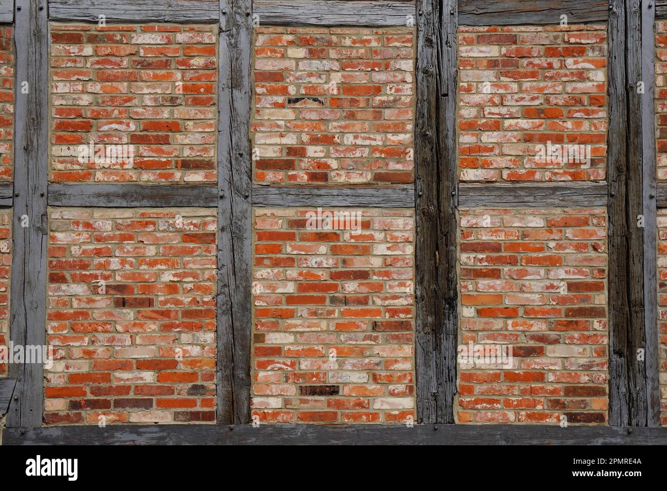 timber frame or half-timbered wall background texture Stock Photo - Alamy