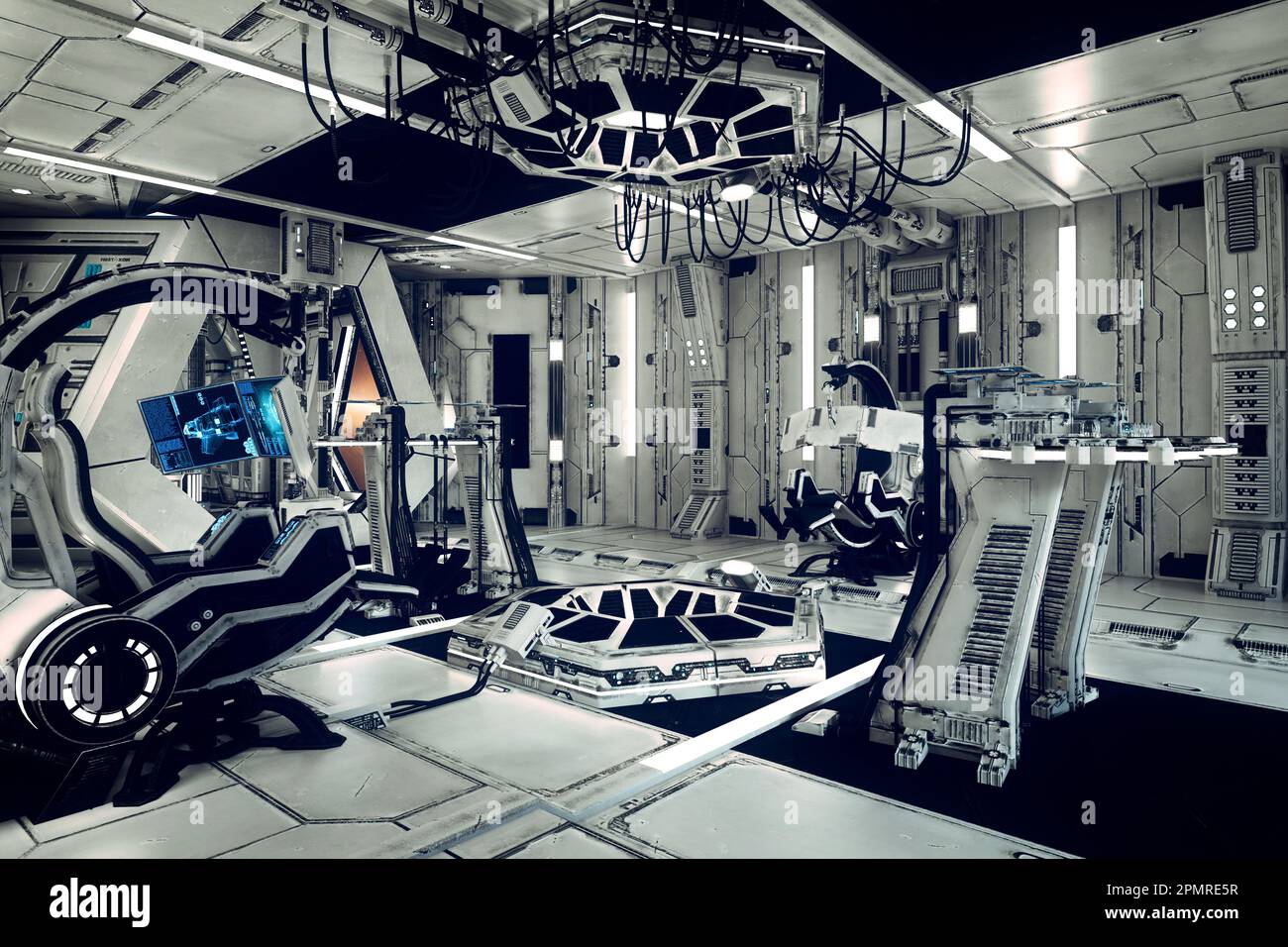 Futuristic Control Room