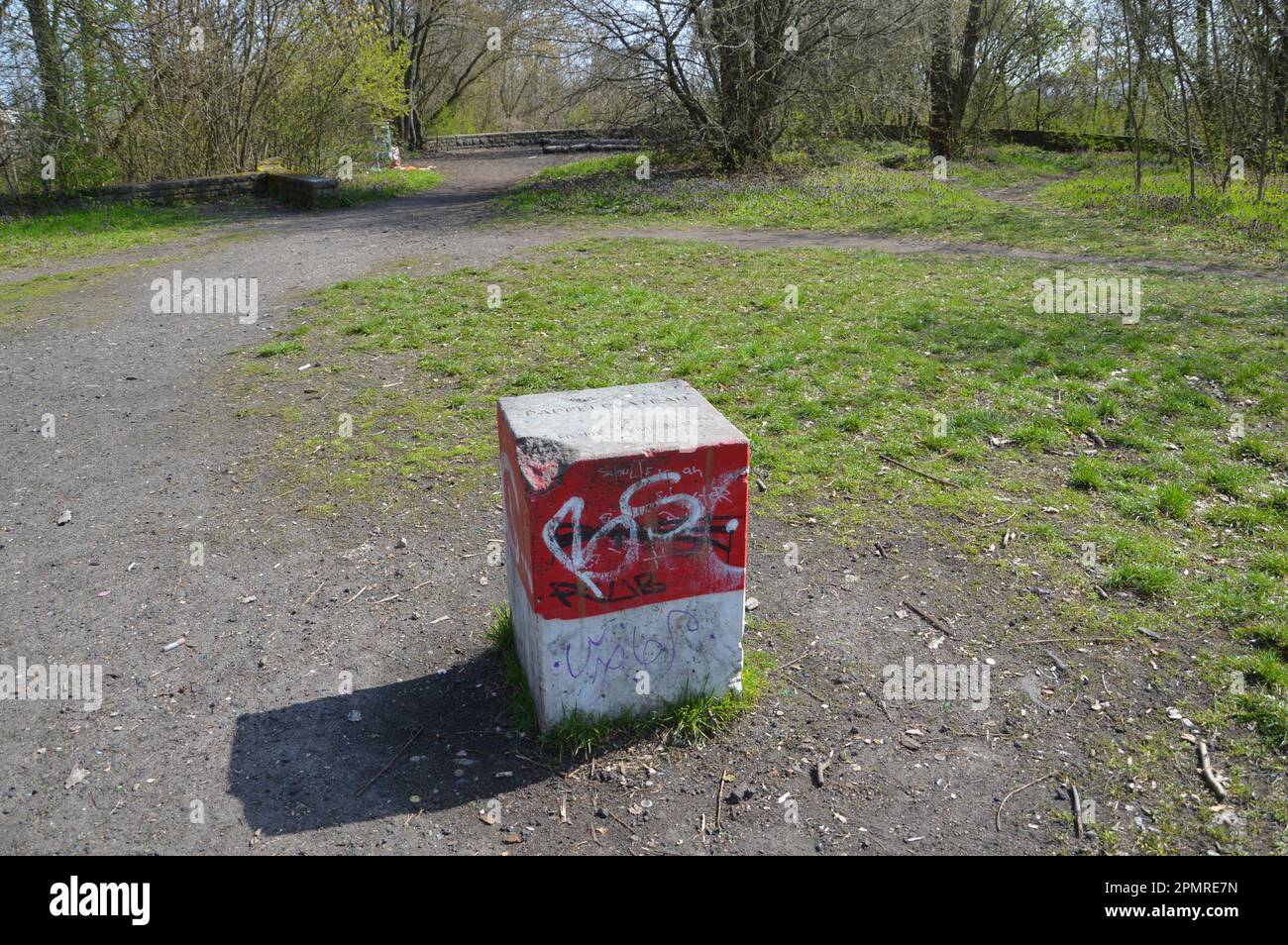 Berlin, Germany - April 10, 2023 - Volkspark Prenzlauer Berg ...