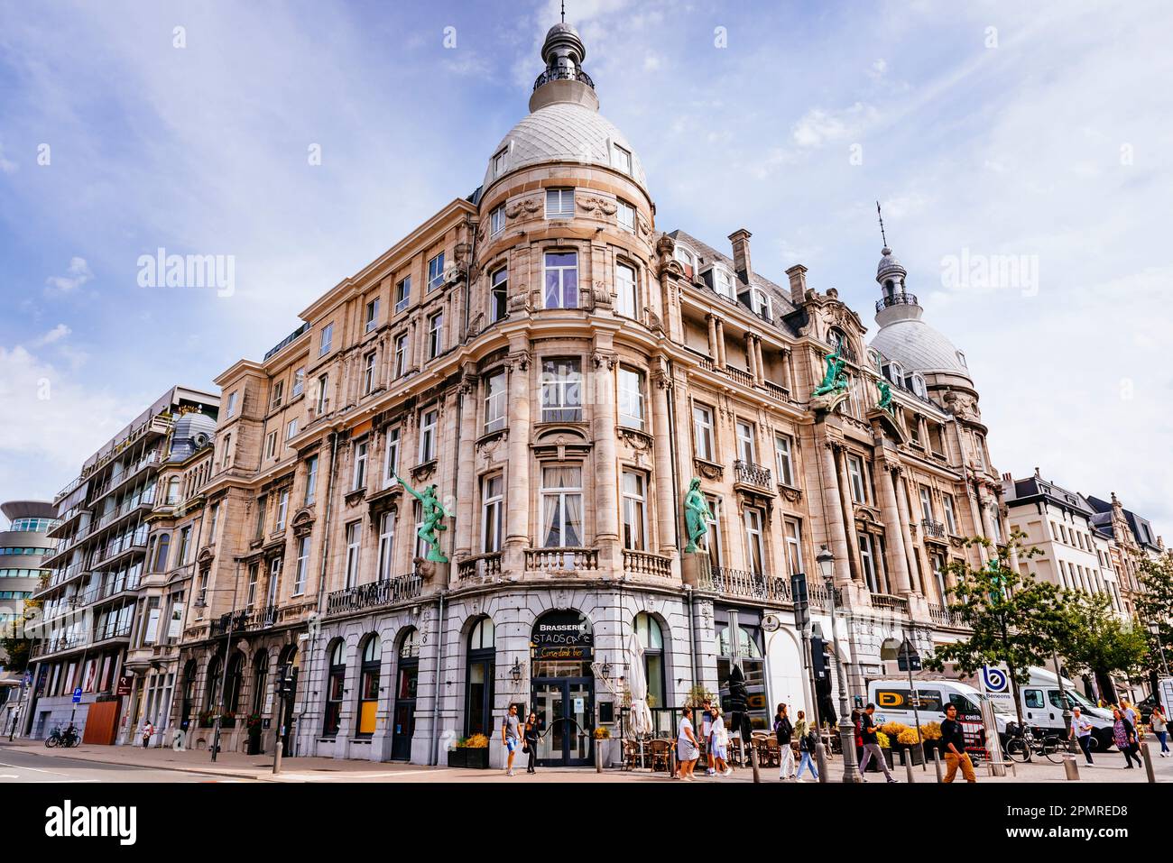 Ecleptic in style, Hansahuis was one of the first office buildings in ...