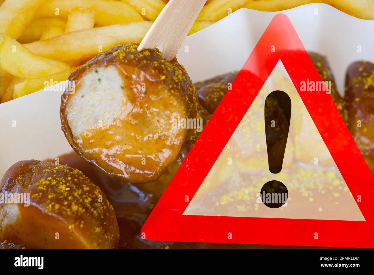 Fast food, junk food, fries, curry sausage, unhealthy, food, danger ...