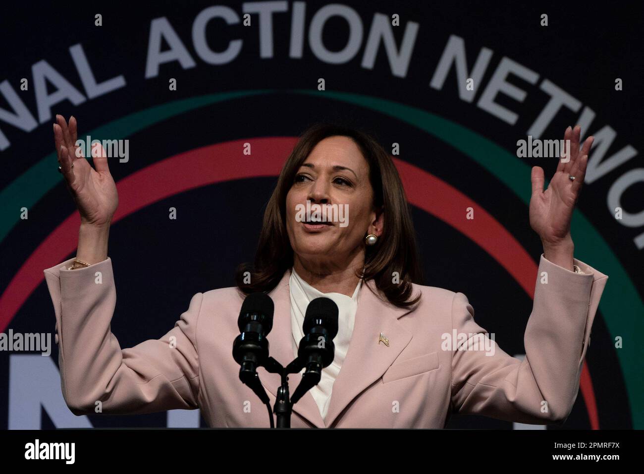 New York, NY, USA. 14th Apr, 2023. Kamala Harris in attendance for National Action Network (NAN ...