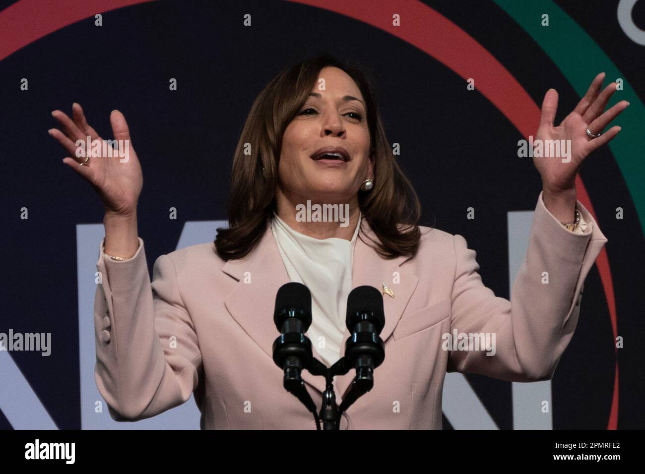 New York, NY, USA. 14th Apr, 2023. Kamala Harris in attendance for National Action Network (NAN ...