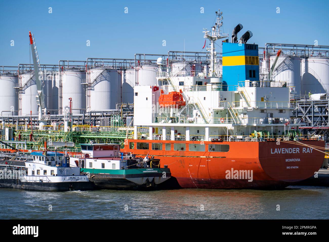 The port of Antwerp, on the Scheldt, is considered the second largest ...