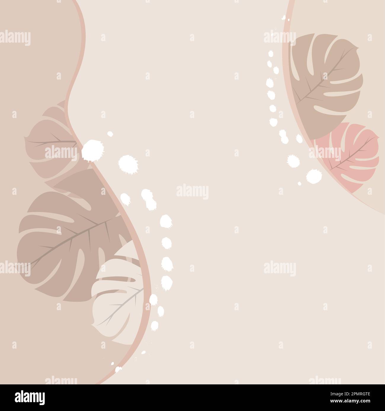 Neutral color pattern background template Vector Stock Vector Image ...