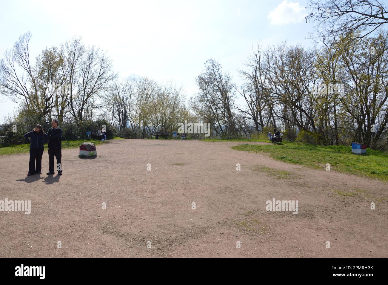 Berlin, Germany - April 10, 2023 - Volkspark Prenzlauer Berg ...