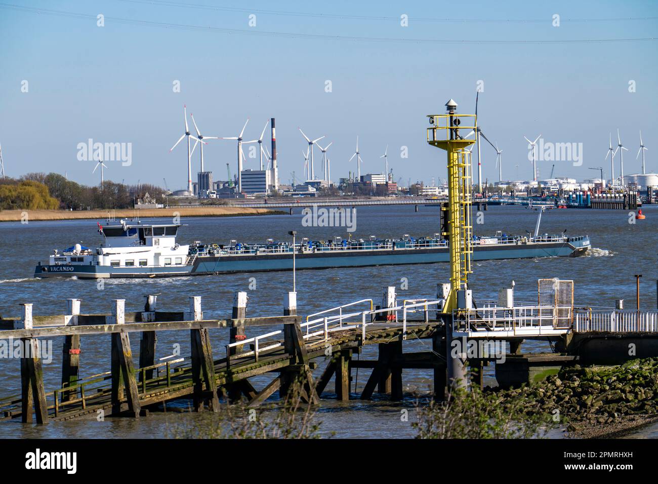 The port of Antwerp, on the Scheldt, is considered the second largest ...