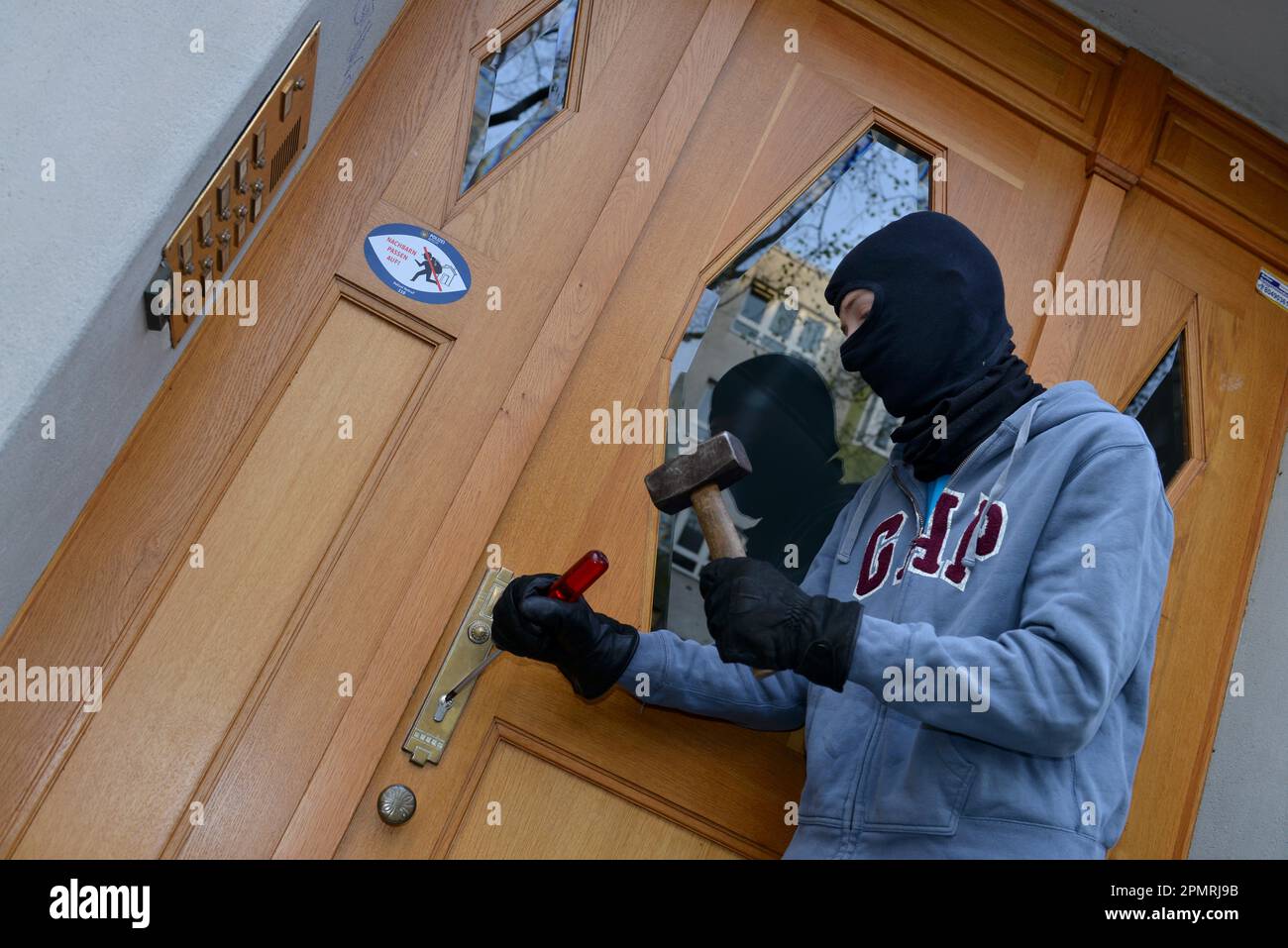 Symbol photo, housebreaking Stock Photo - Alamy
