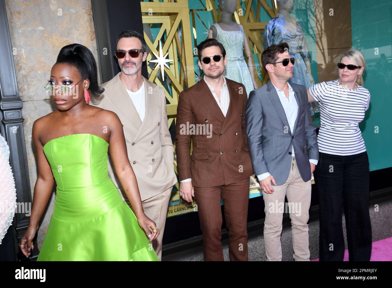 New York, USA. 14th Apr, 2023. Alfie Fuller, Reid Scott, Jason Ralph ...