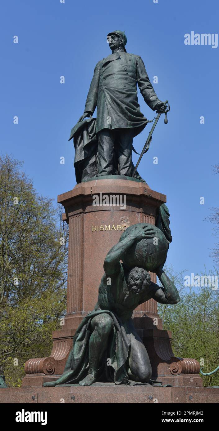 Bismarck National Monument, Grosser Stern, Berlin, Germany Stock Photo ...