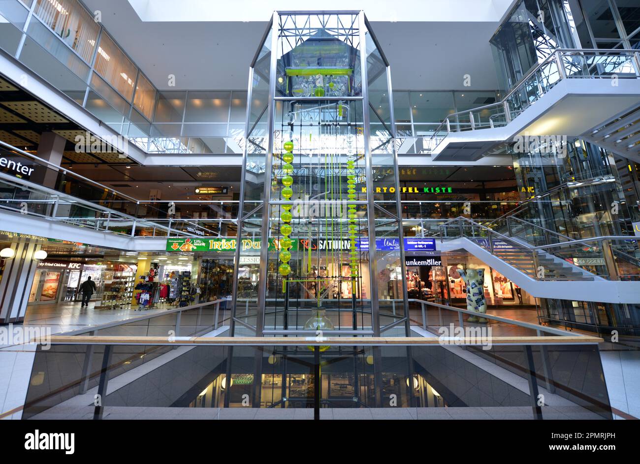 Europa-Center, Tauentzienstrasse, Charlottenburg, Berlin, Germany Stock ...