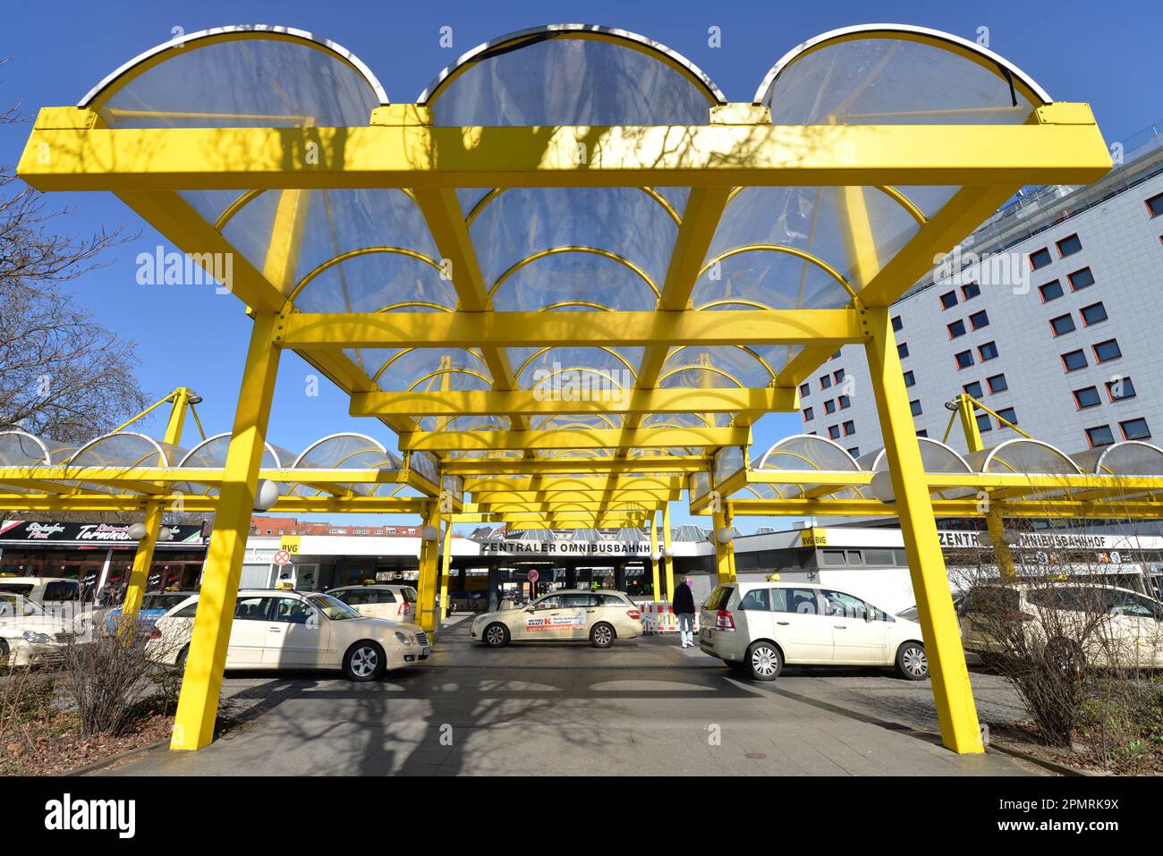 ZOB, Berlin Central Bus Station, Messedamm, Westend, Berlin, Germany ...