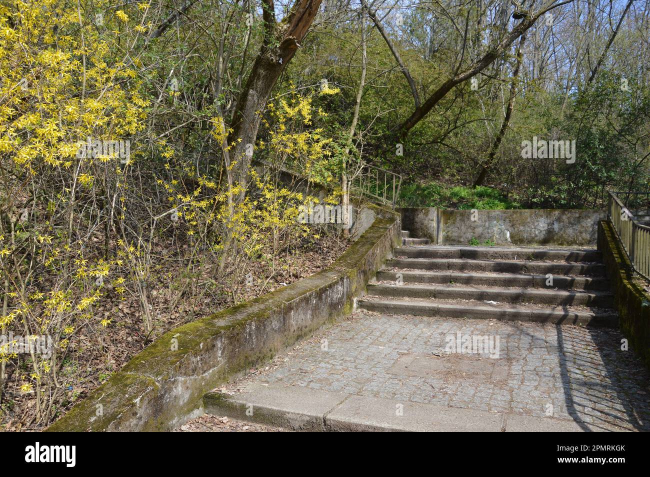 Berlin, Germany - April 10, 2023 - Volkspark Prenzlauer Berg ...