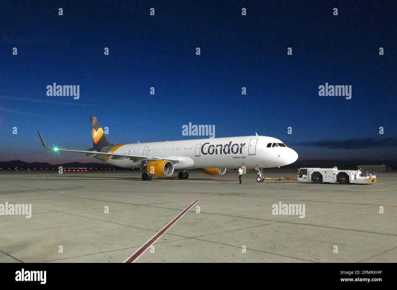 Condor, Plane, Airport, Hurghada, Egypt Stock Photo - Alamy