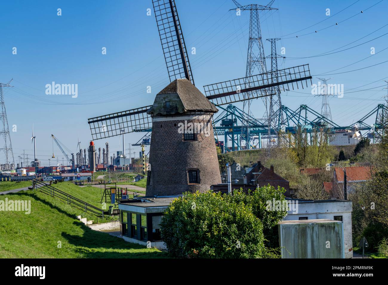 The port of Antwerp, on the Scheldt, is considered the second largest ...