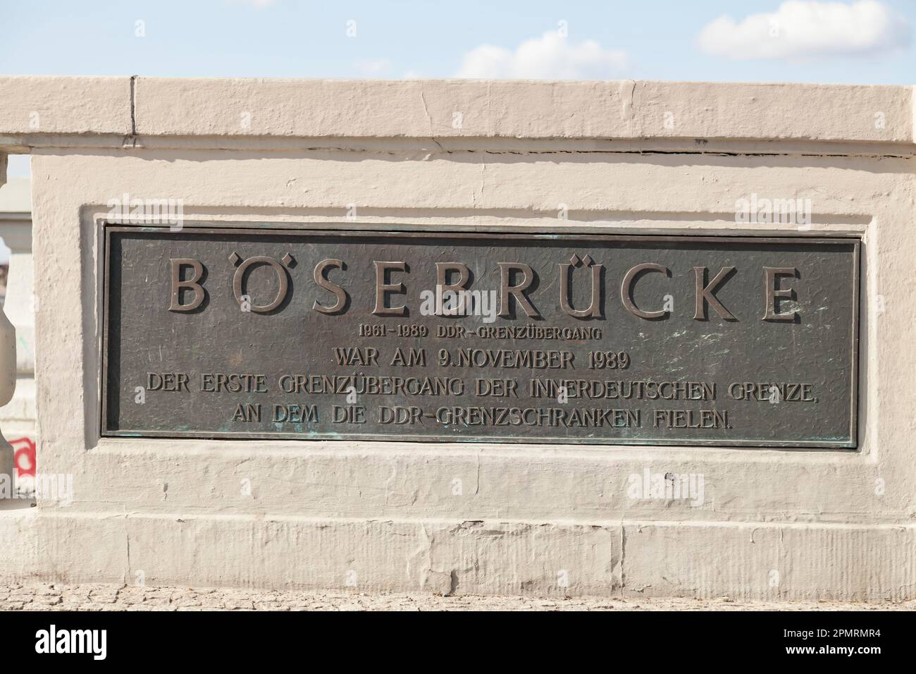 East german border sign berlin hi-res stock photography and images - Alamy