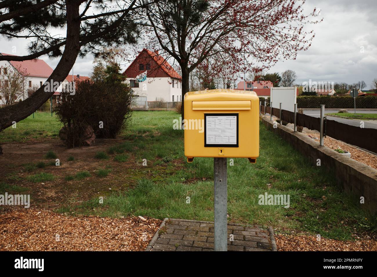 Traditional german post box hi-res stock photography and images - Alamy