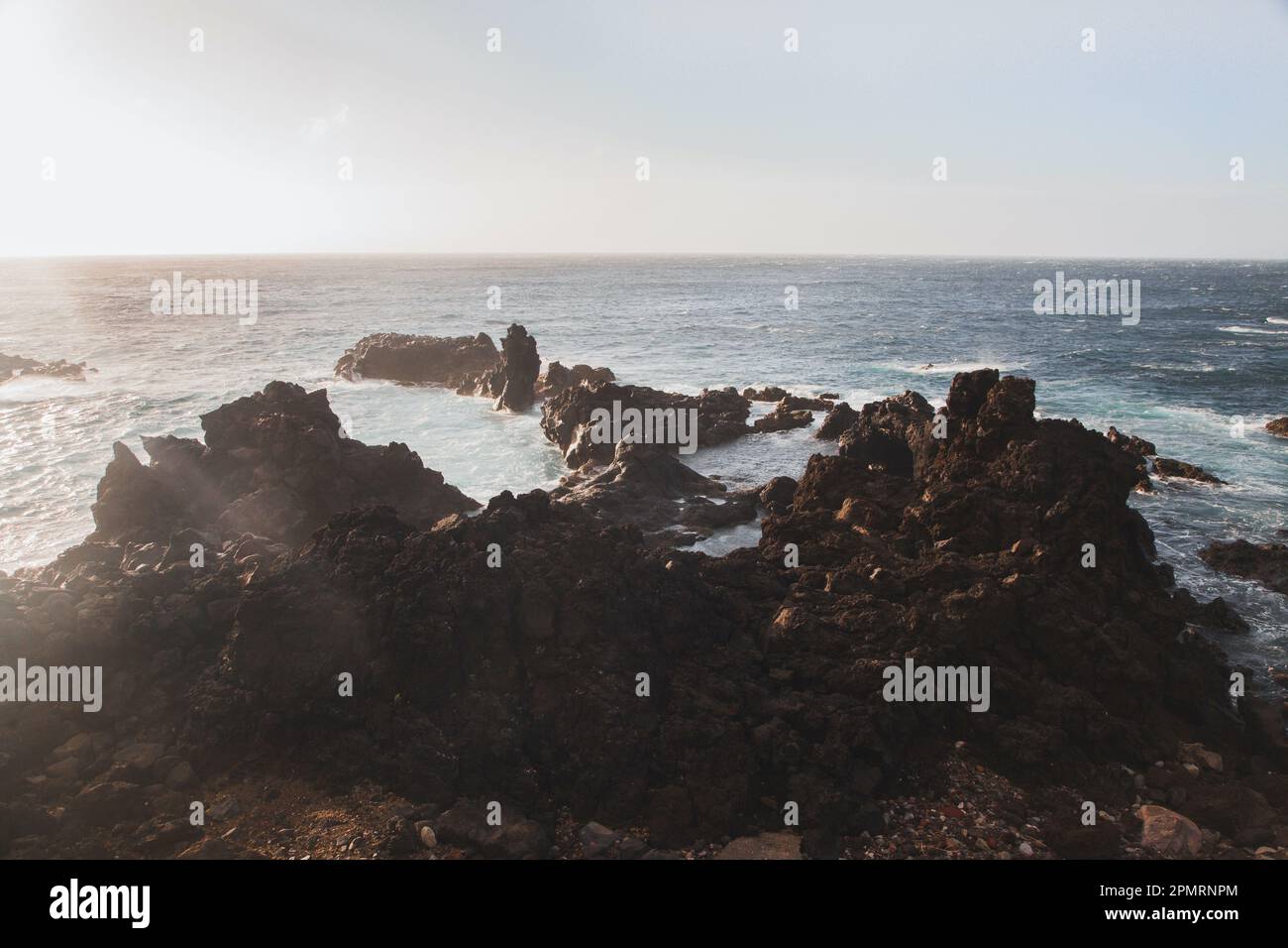 View from Mosteiros in Sao Miguel, the Azores Stock Photo - Alamy