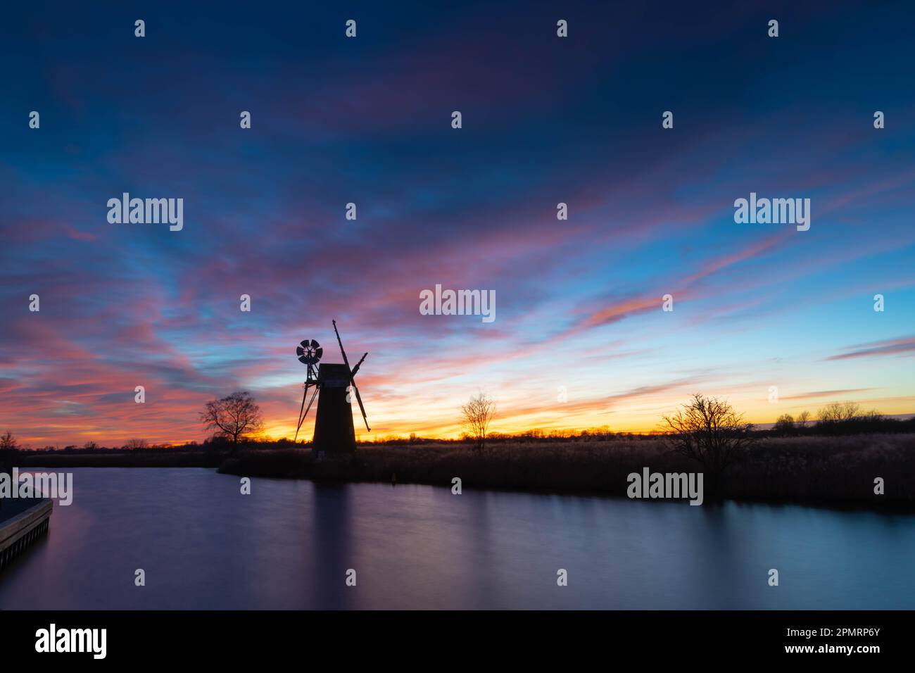 How Hill Norfolk Broads Stock Photo - Alamy
