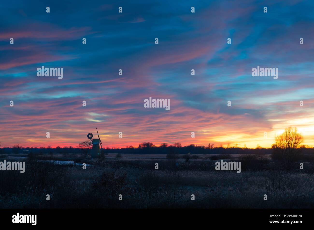 How Hill Norfolk Broads Stock Photo - Alamy