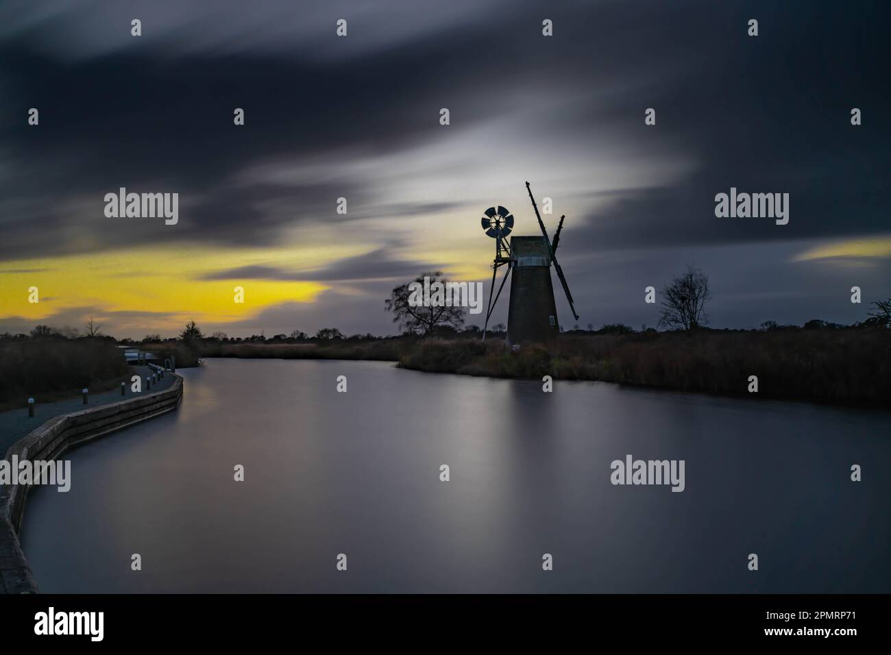How Hill Norfolk Broads Stock Photo - Alamy