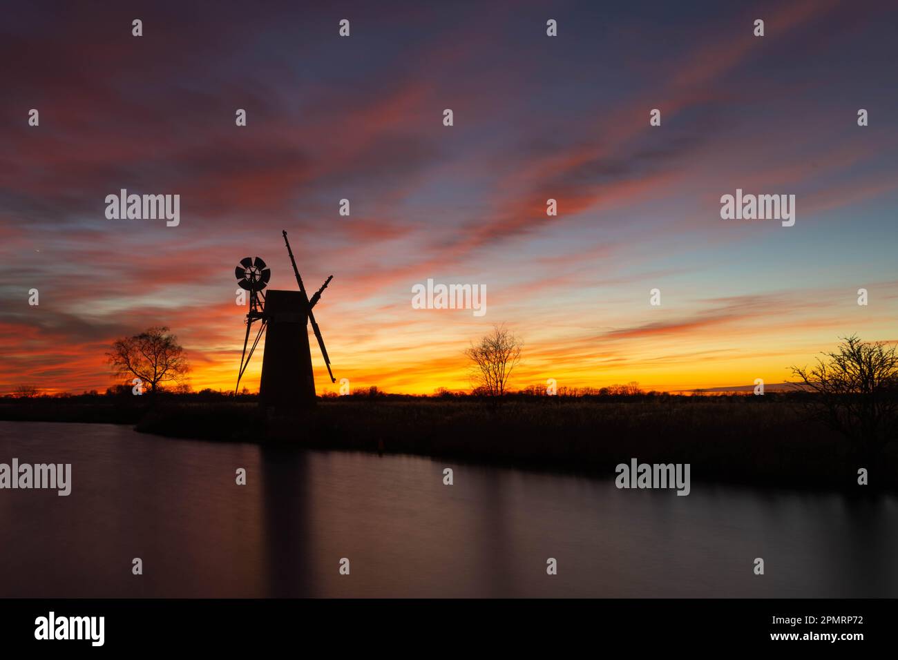 How Hill Norfolk Broads Stock Photo - Alamy