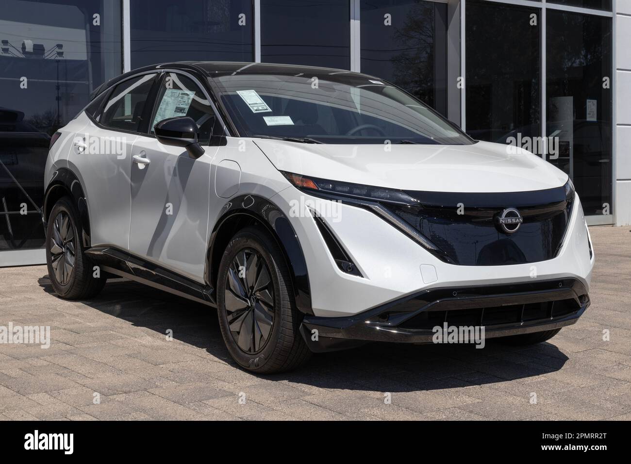 Indianapolis - Circa April 2023: Nissan Ariya display at a dealership ...