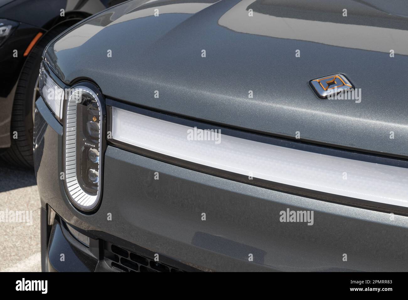 Indianapolis - Circa April 2023: Rivian R1S EV Electric Vehicle display ...