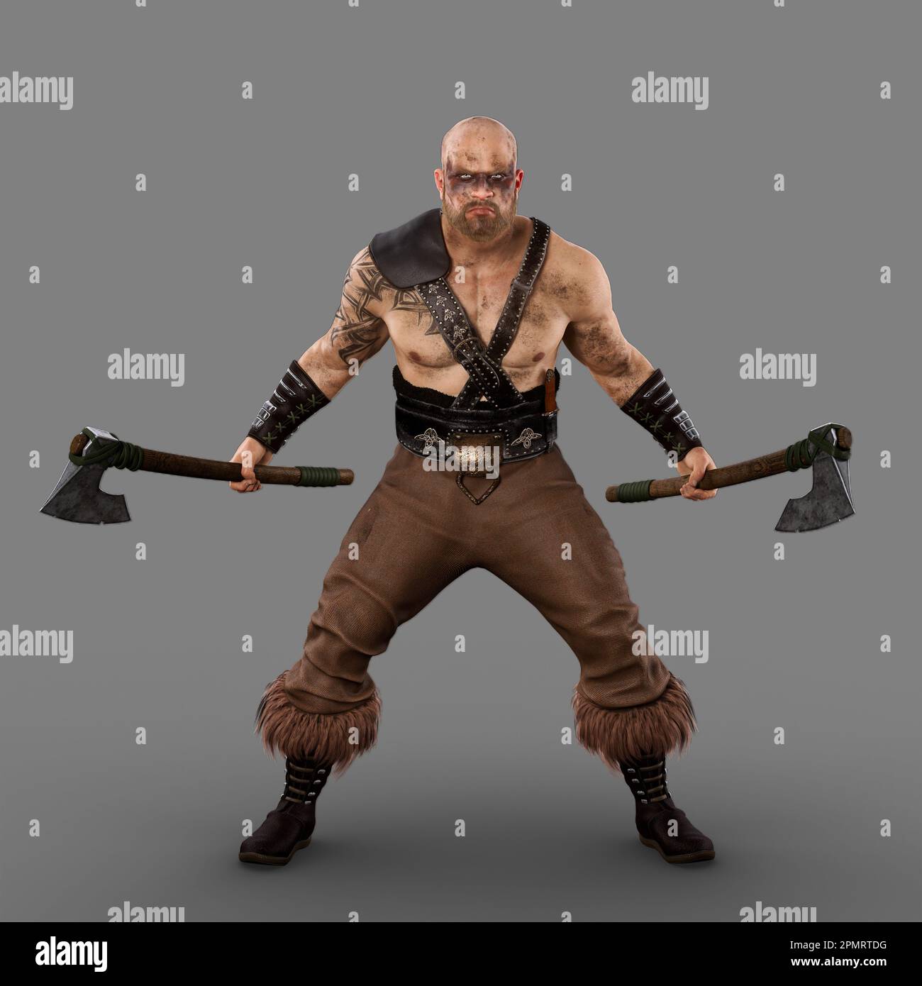 Barbarian Warrior Tattoo