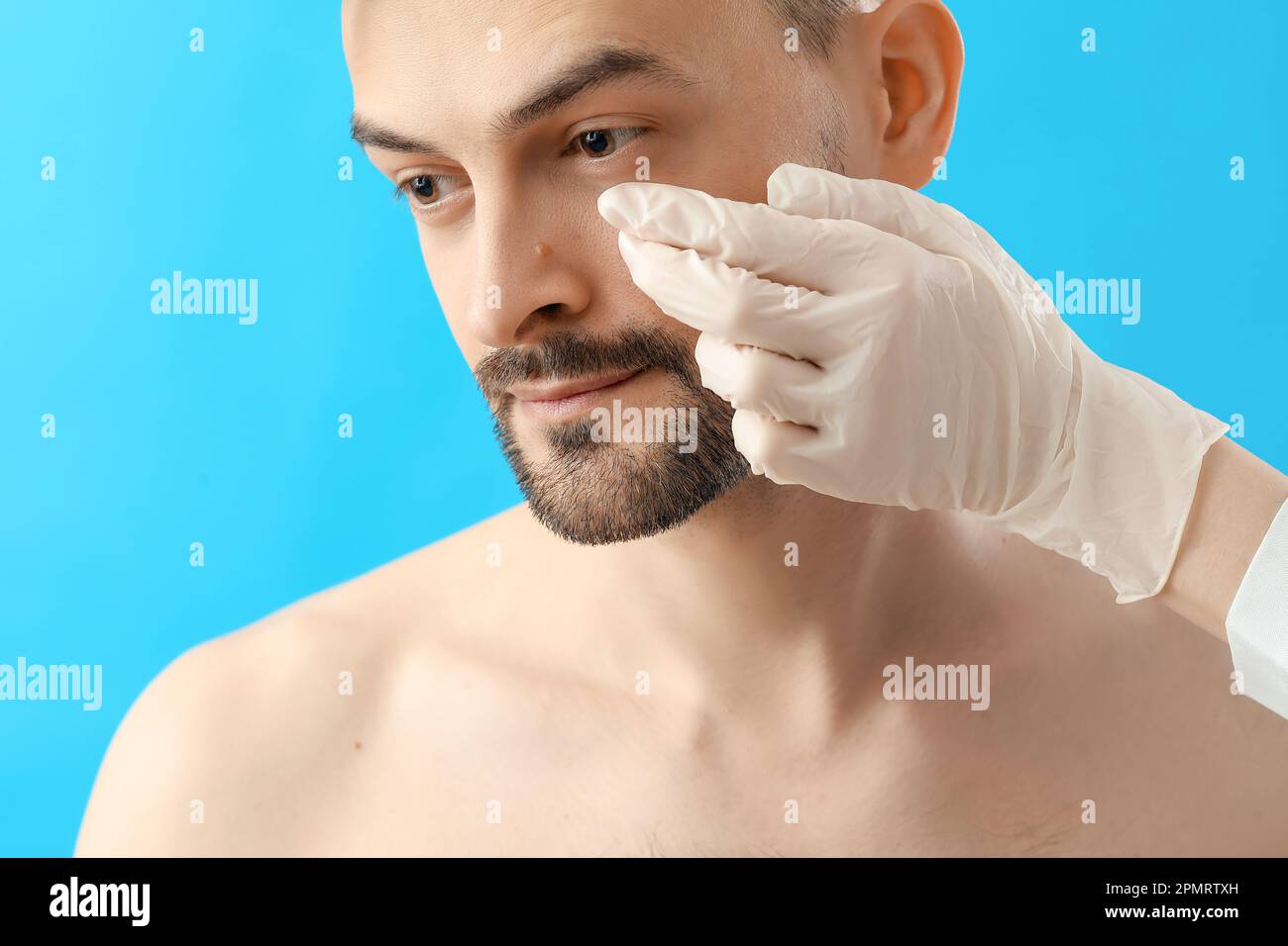 Mole face concept woman hi-res stock photography and images - Alamy