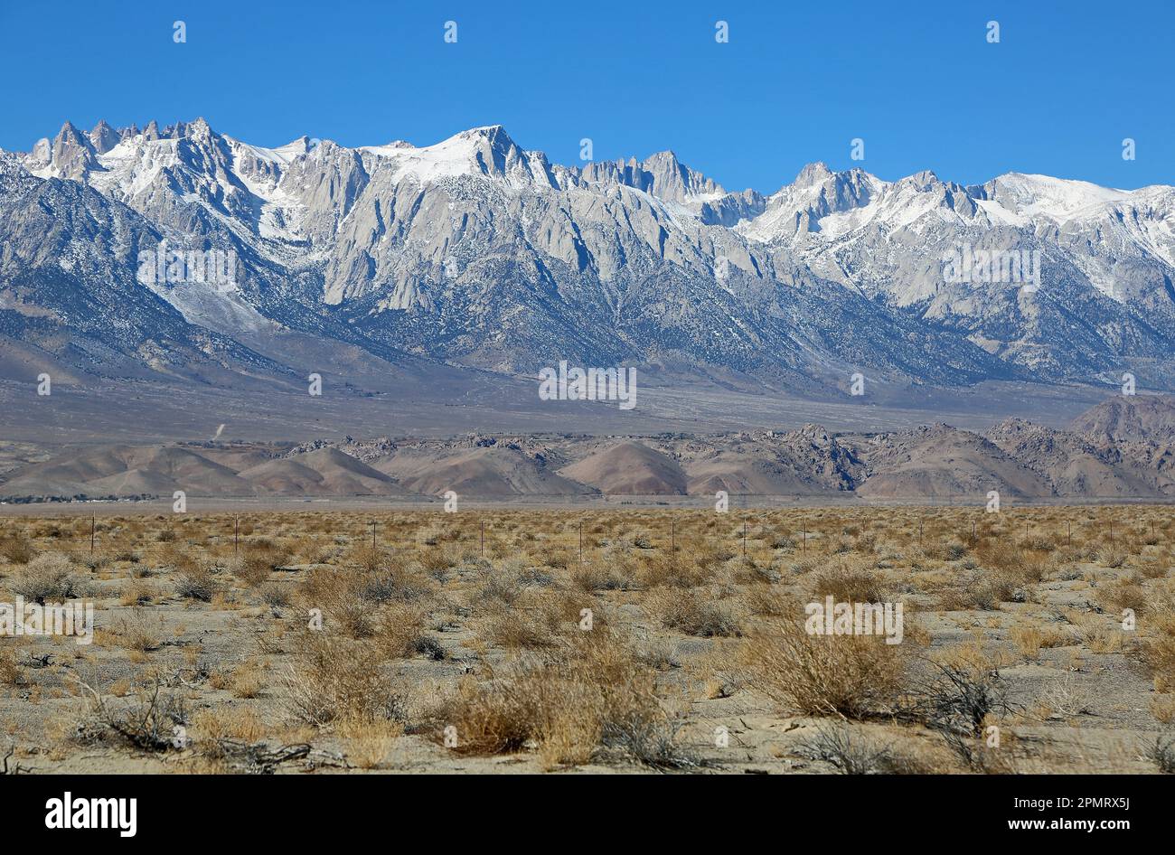 View at Mt Whitney, California Stock Photo - Alamy