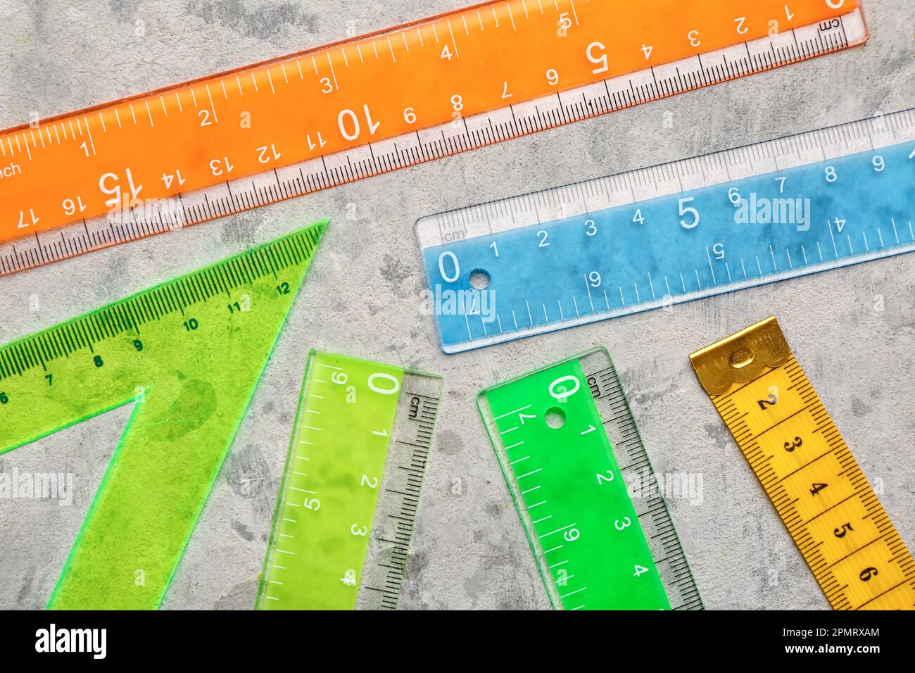 Math student measuring hi-res stock photography and images - Alamy