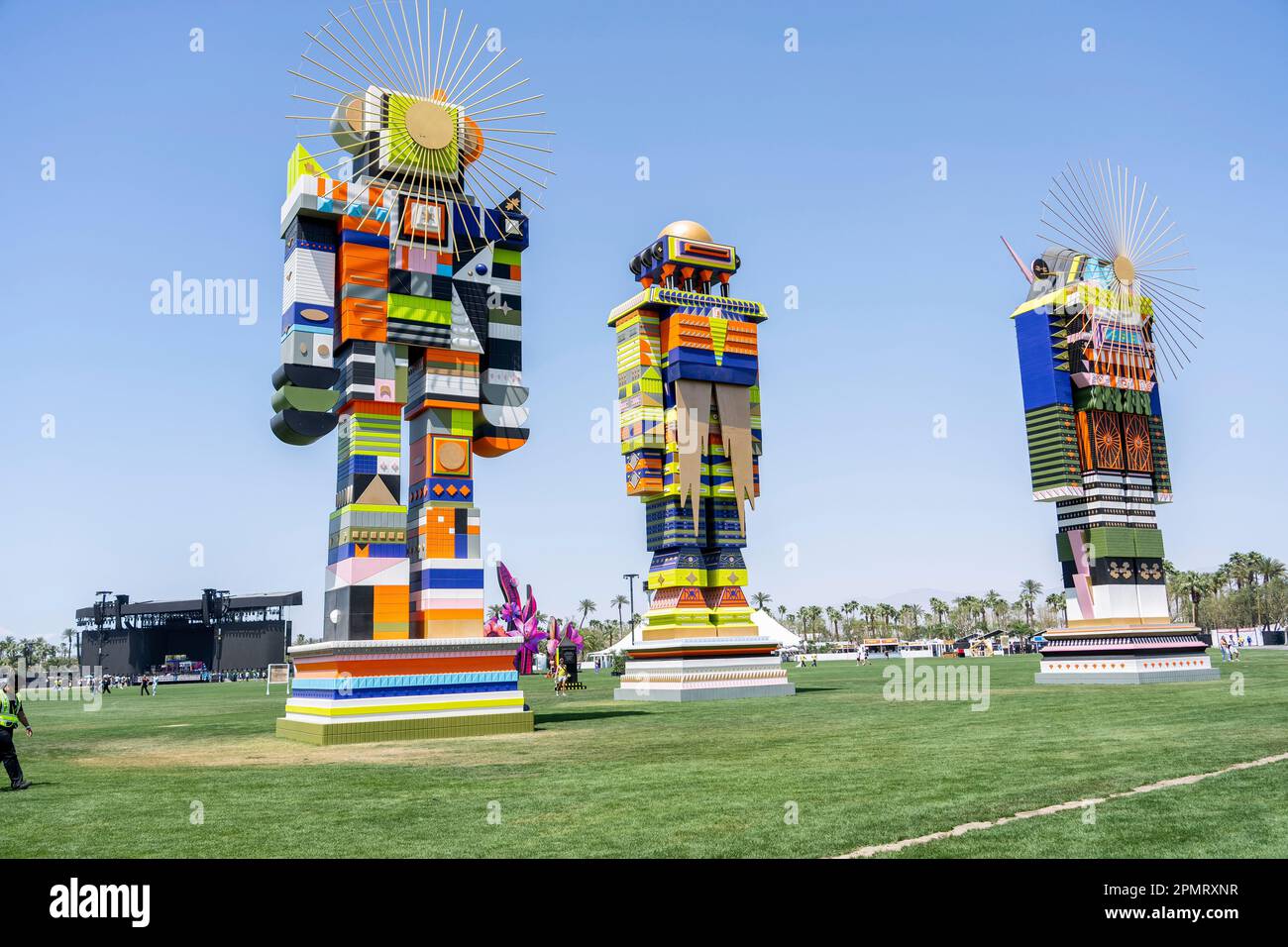 General atmosphere at the Coachella Music & Arts Festival at the Empire ...