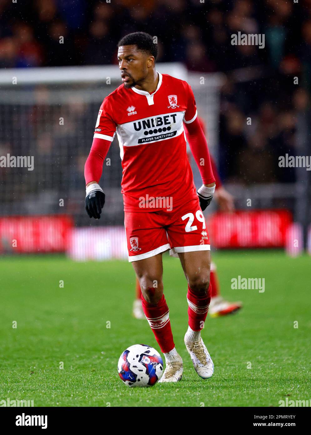 Middlesbrough's Chuba Akpom during the Sky Bet Championship match at ...