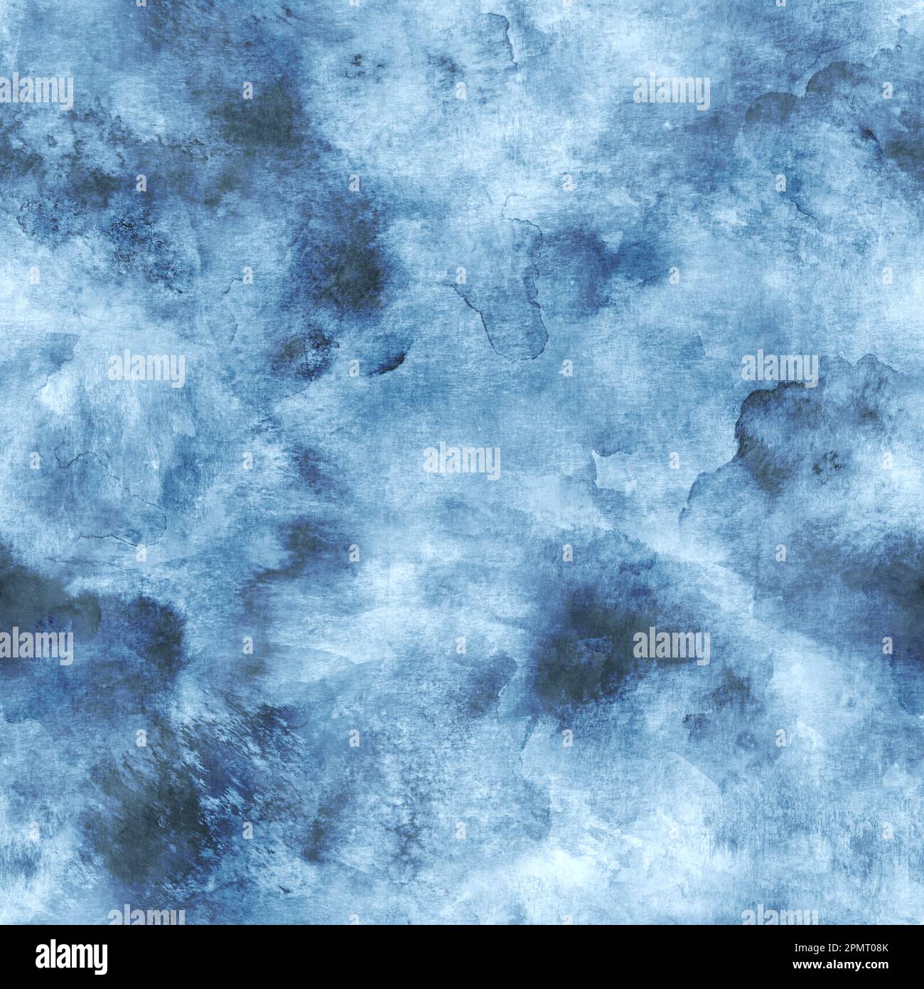 Blue Watercolor Texture Seamless