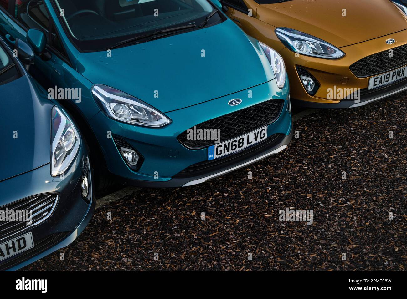 Ford Fiesta, parked at dealership Stock Photo - Alamy