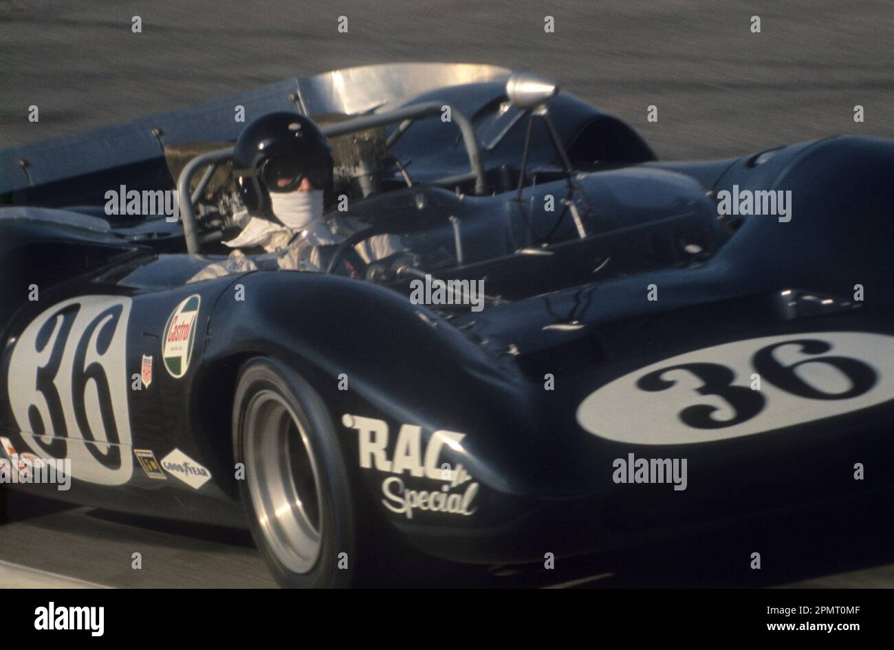 Dan Gurney driving a Group 7 Lola T70, Canadian-American Challenge Cup ...