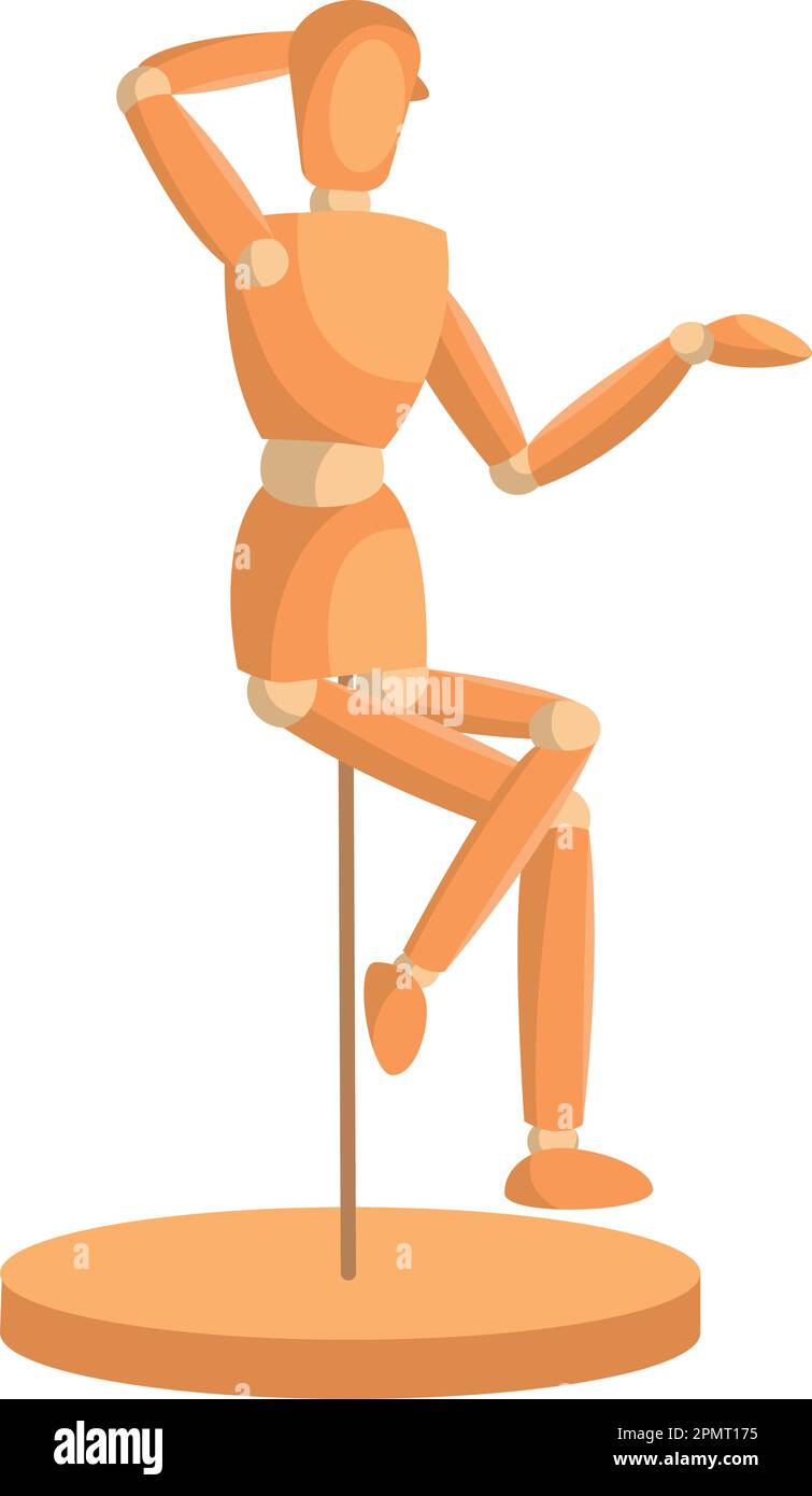 Wooden mannequin puppet Stock Vector Images - Alamy