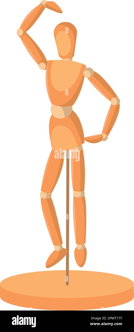 Wooden mannequin puppet Stock Vector Images - Alamy